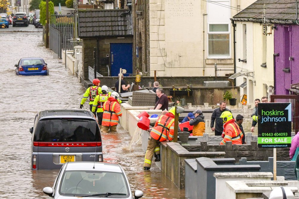 Welsh households hit hardest by surge in flood and subsidence claims ...