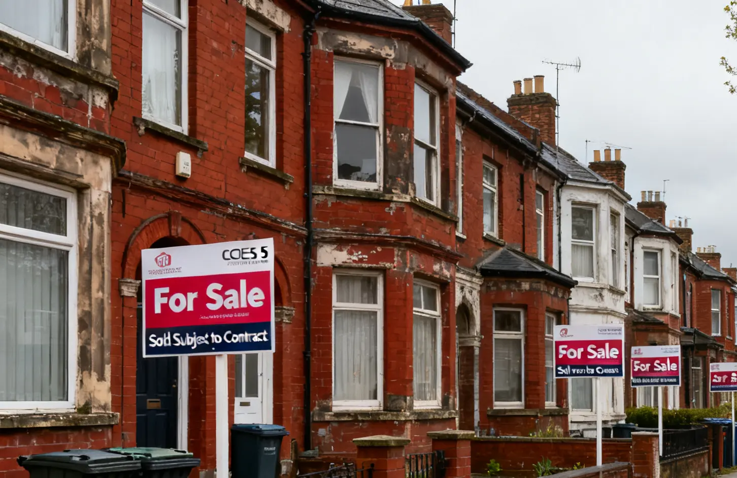 UK house prices fall 0.6% in May as Middle East uncertainty bites ...